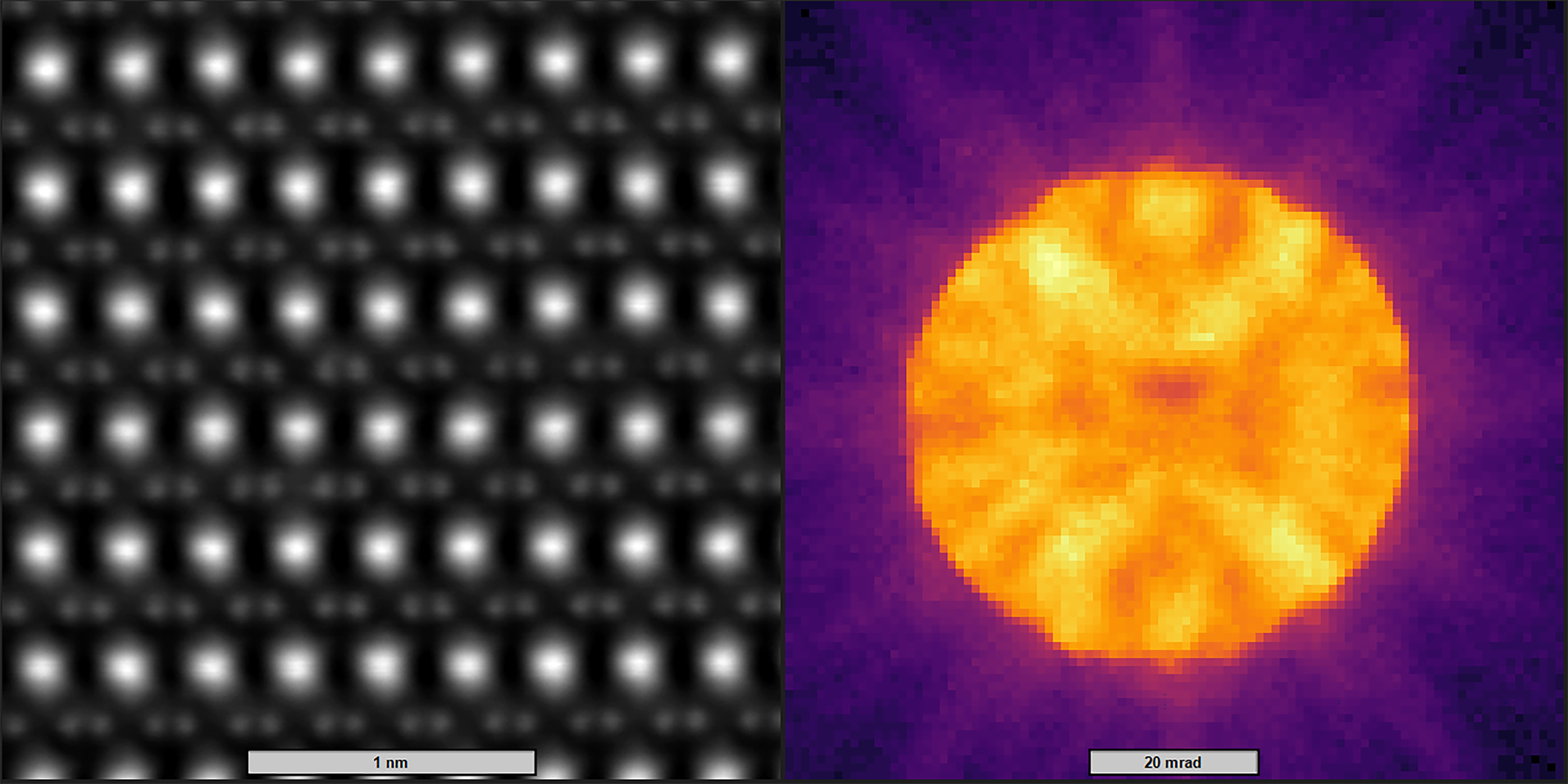 DECTRIS NOVENA: Software for the display and analysis of 4D STEM datasets obtained with the ...